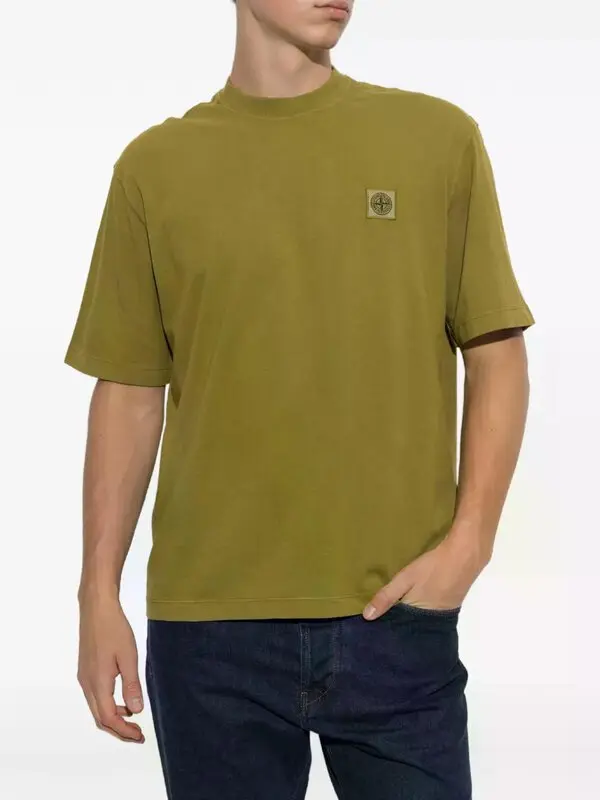 Stone Island Logo-patch T-shirt