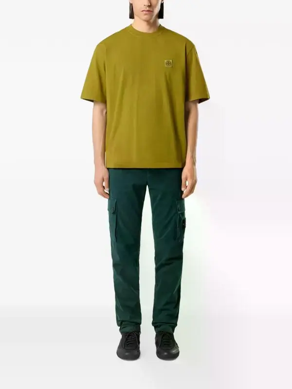 Stone Island Logo-patch T-shirt - Green
