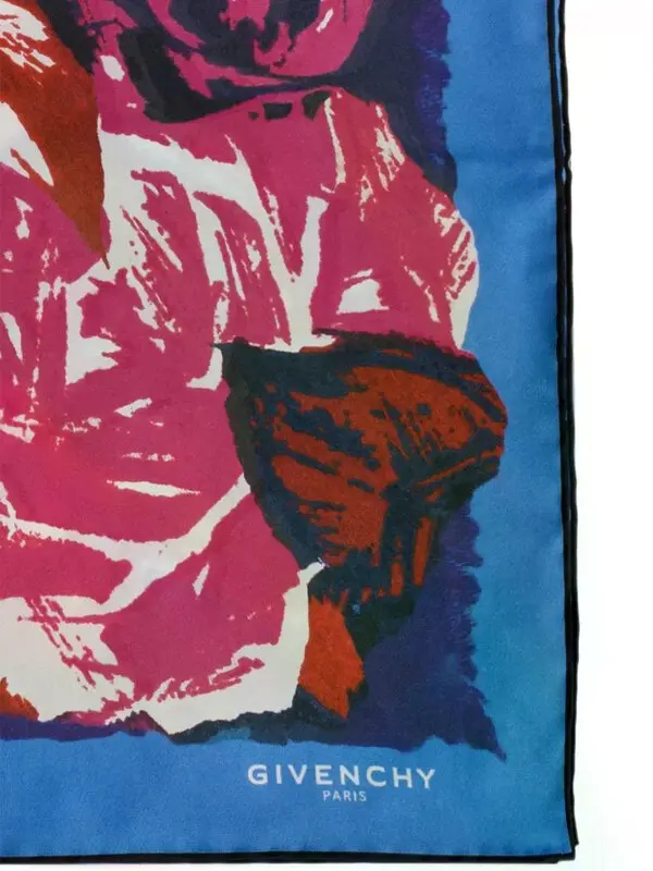 Givenchy Floral-print Silk Scarf