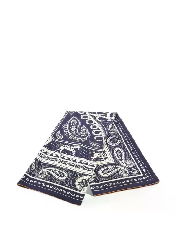 Hermès 2020s Cheval De Coeur Bandana Scarf