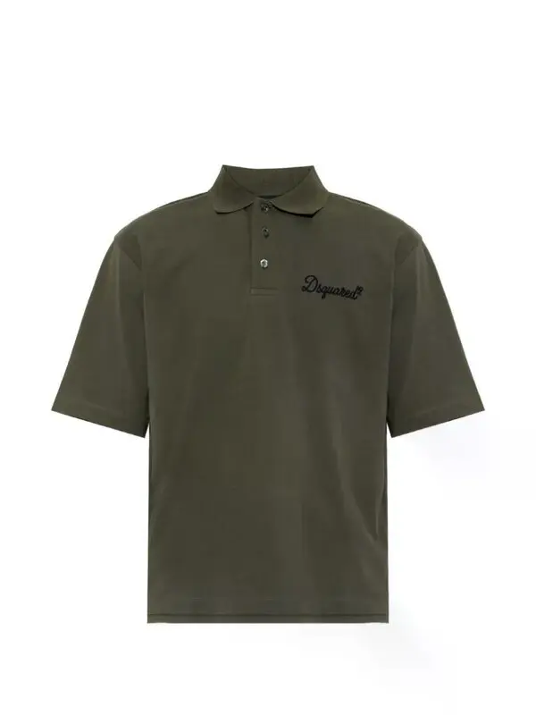 Dsquared2 Logo-embroidered Polo Shirt