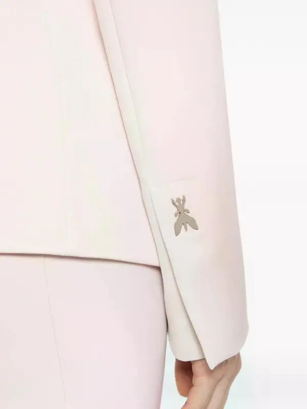 Patrizia Pepe Single-breasted Blazer With Notched Lapels