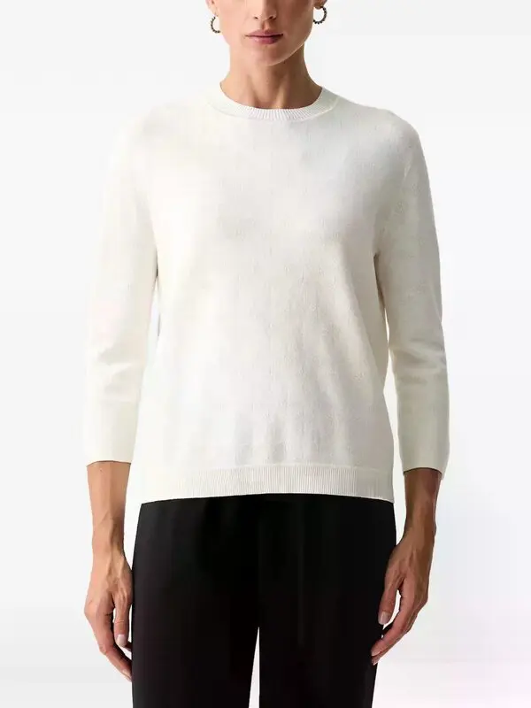 JOOP! Jacquard-knit Three-quarter Sleeve T-shirt