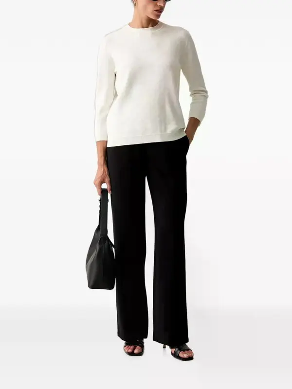 JOOP! Jacquard-knit Three-quarter Sleeve T-shirt