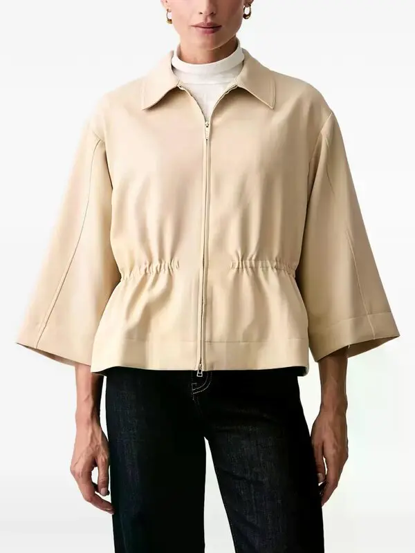 JOOP! Drawstring-waist Cropped Jacket