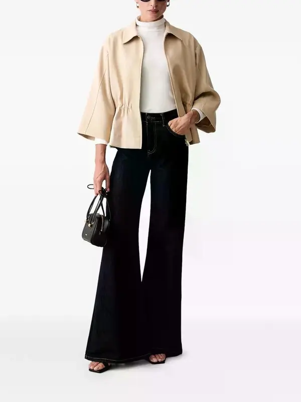 JOOP! Drawstring-waist Cropped Jacket