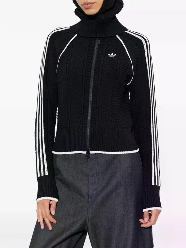 Adidas Cardigan With Detachable Hood