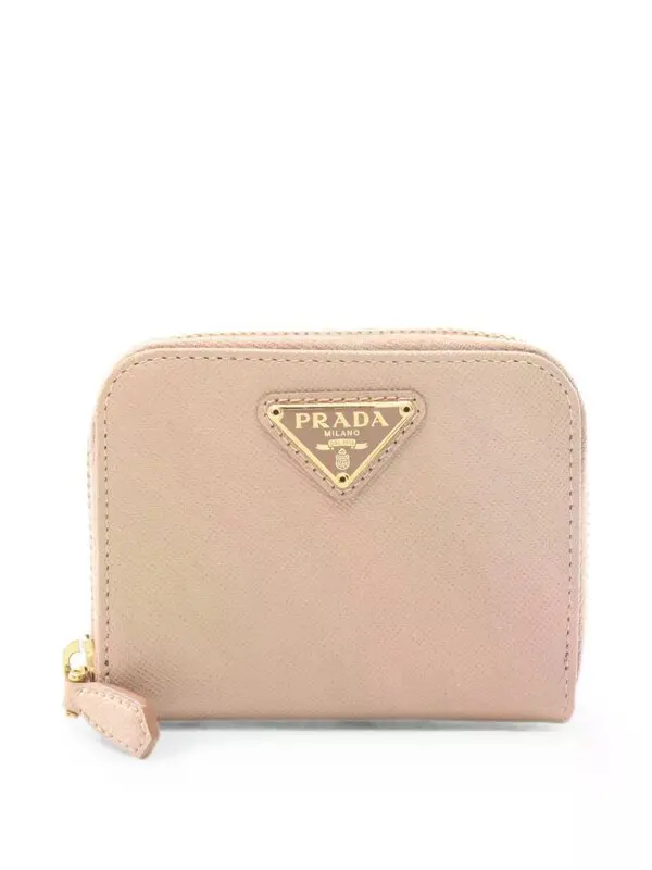Prada 2010s Saffiano Leather Coin Purse