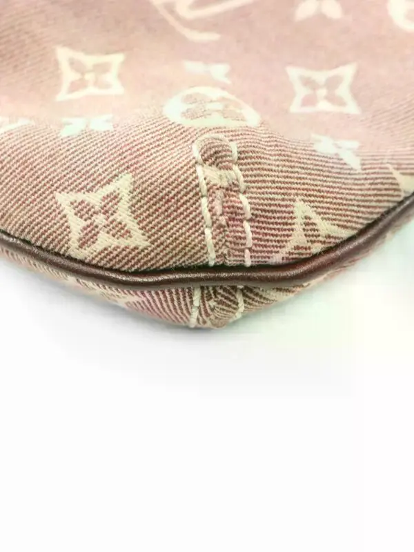 LOUIS VUITTON 2010 Mini Pochette Monogram Idylle Sepia Shoulder Bag