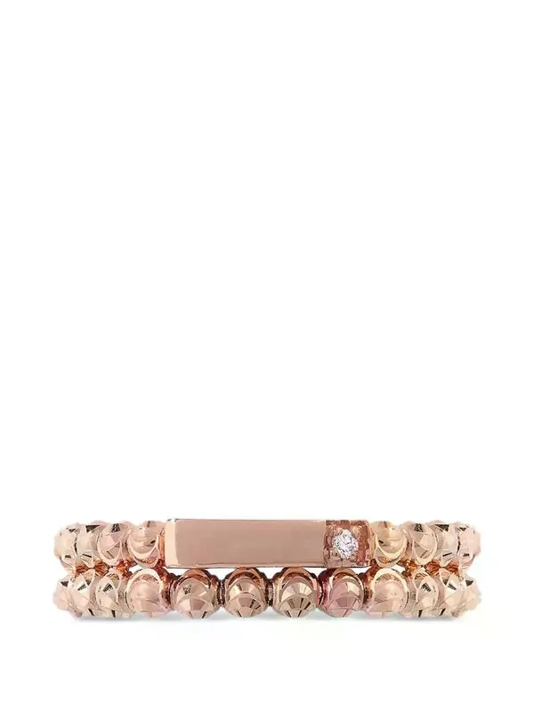 OFFICINA BERNARDI Moon Two-row Diamond Ring