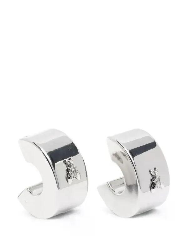 Patrizia Pepe Bold Circle Fly Earrings