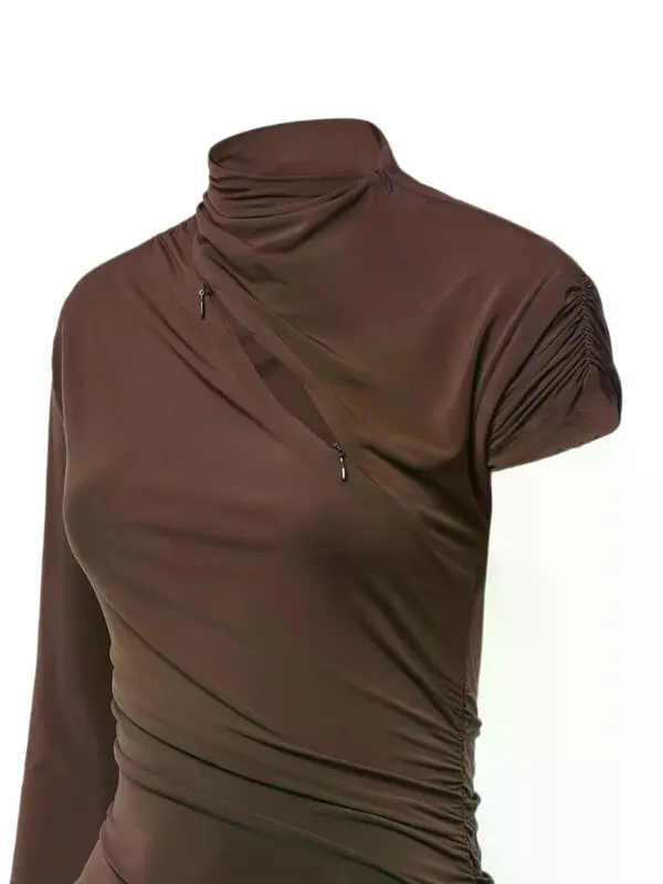 Pinko Ruched Asymmetric Body