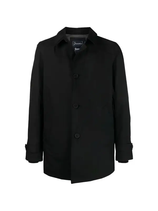 Herno Single-breasted Button-fastening Coat