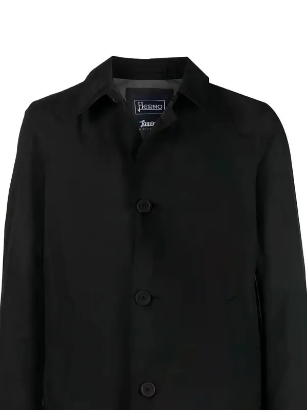 Herno Single-breasted Button-fastening Coat