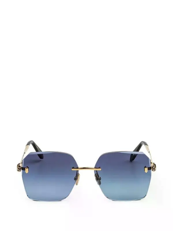 BVLGARI Serpenti Geometric-frame Sunglasses