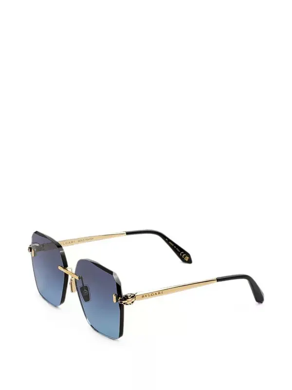BVLGARI Serpenti Geometric-frame Sunglasses