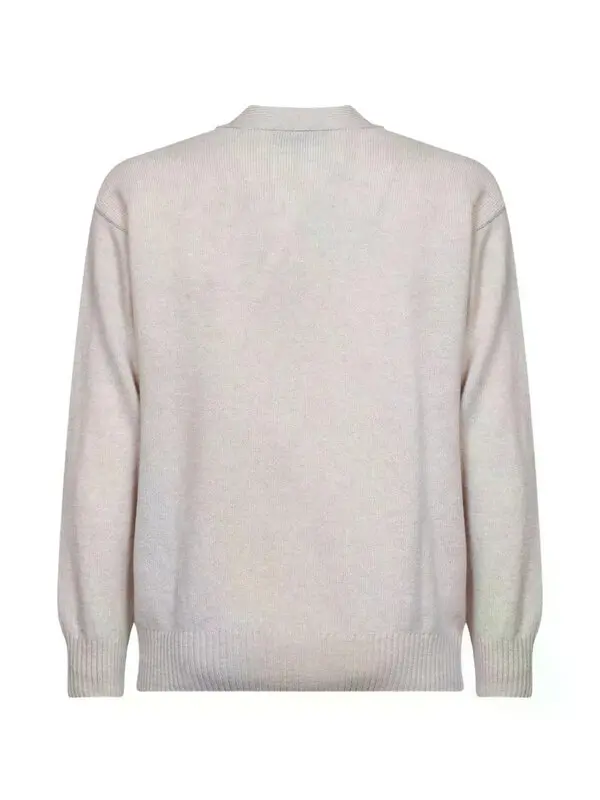 D4.0 Button-up V-neck Cardigan