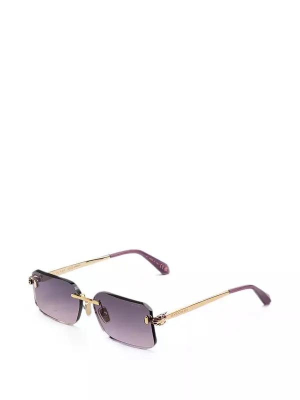 BVLGARI Rectangle-frame Sunglasses