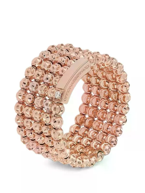 OFFICINA BERNARDI Moon Five-row Diamond Ring