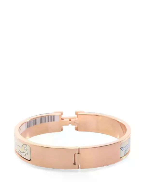 Hermès 2020s Pm Clic Clac Chevaux En Liberté Bangle
