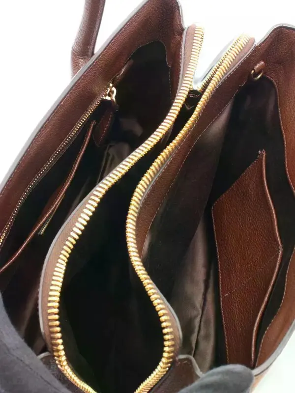 Miu Miu 2010s Madras Bicolore Tote Bag