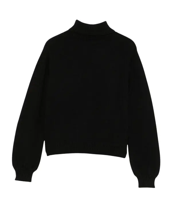 TWINSET Heart-motif High-neck Sweater