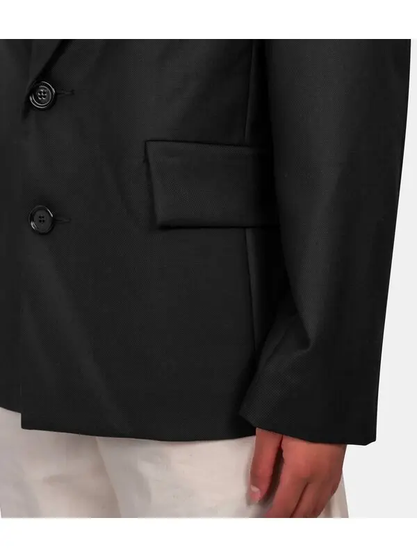 Séfr Lapel Long-sleeved Suit Jacket
