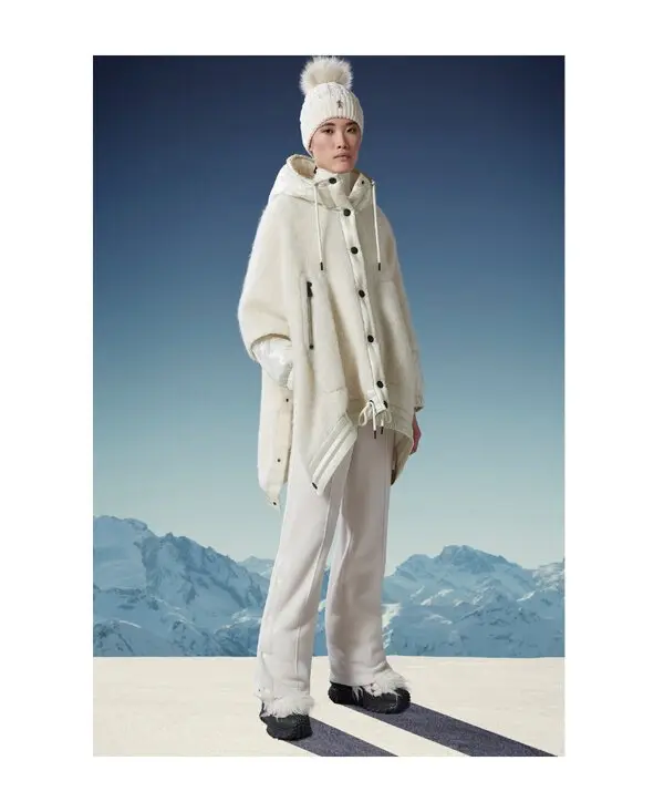 Moncler Mohair, Wool Alpaca Cape