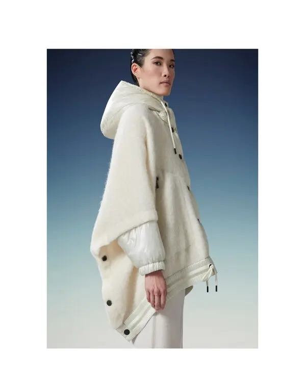 Moncler Mohair, Wool Alpaca Cape