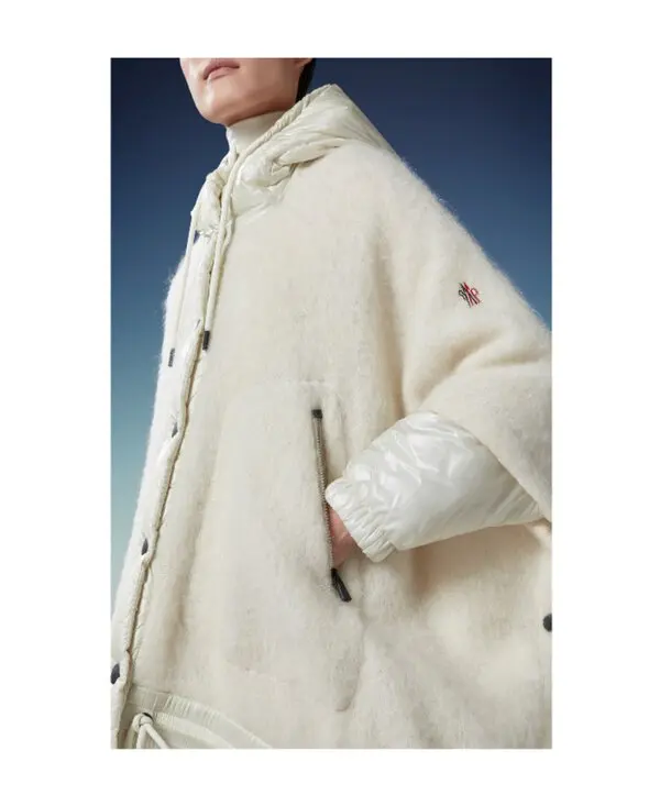Moncler Mohair, Wool Alpaca Cape