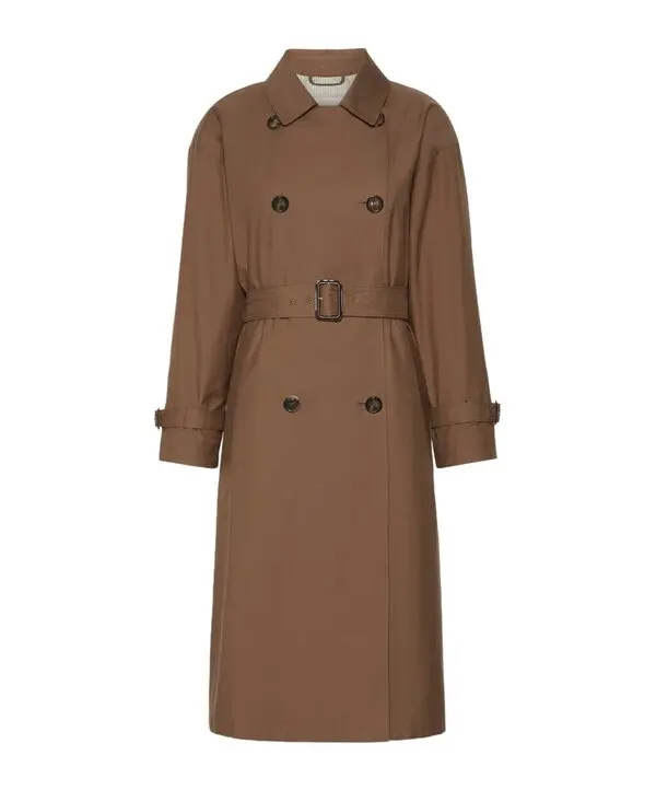 Max Mara Double-breasted Trench Coat - Brown