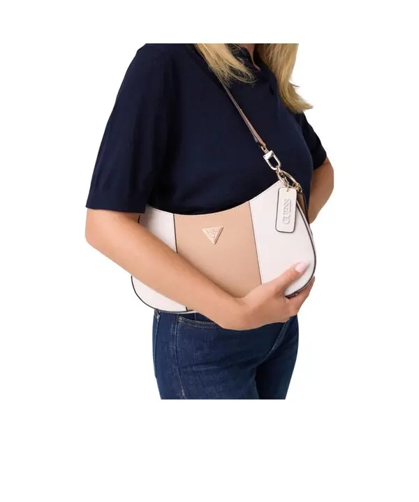 Guess Noelle Saffiano Shoulder Bag