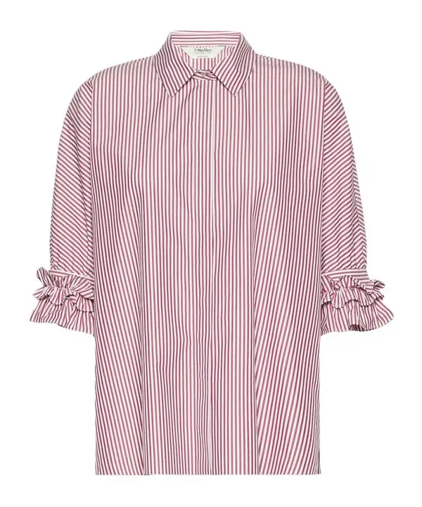 Max Mara Cotton Poplin Shirt