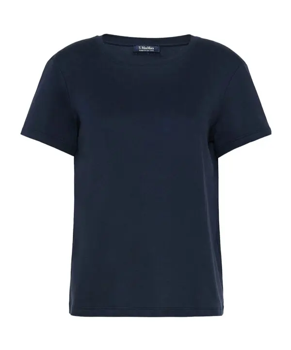 Max Mara Smmsegale Crewneck T-shirt - Ultramarine