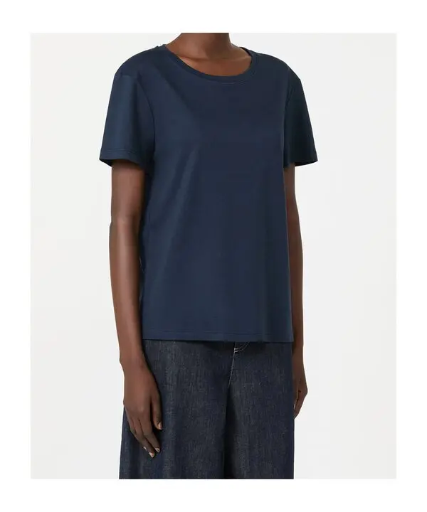 Max Mara Smmsegale Crewneck T-shirt - Ultramarine