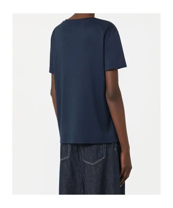Max Mara Smmsegale Crewneck T-shirt - Ultramarine