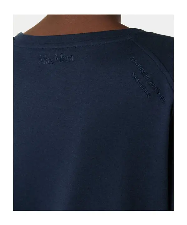 Max Mara Smmsegale Crewneck T-shirt - Ultramarine