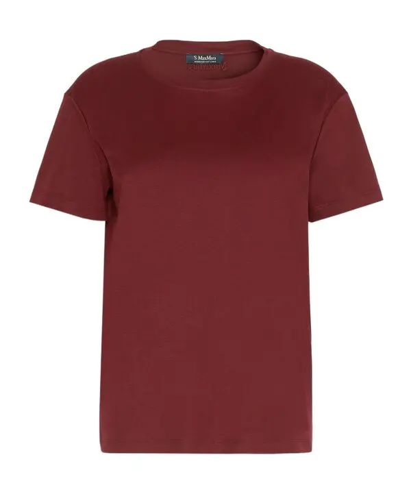 Max Mara Smmsegale Crewneck T-shirt - Deep Red
