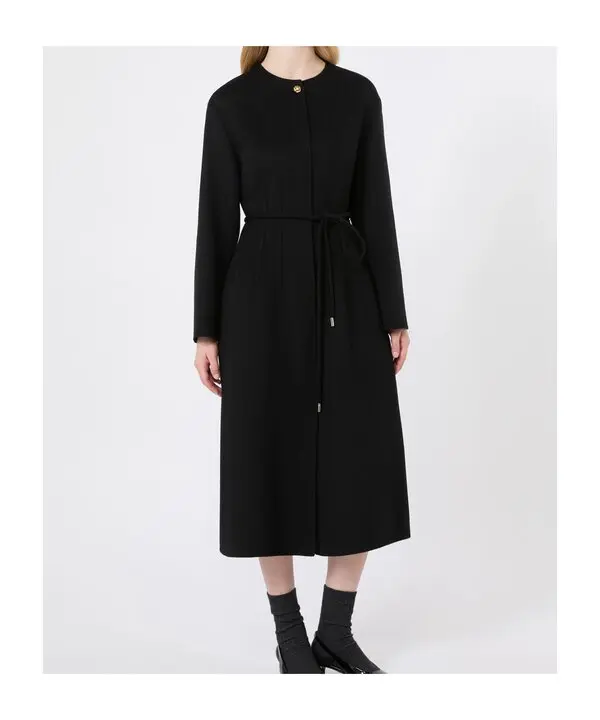 Max Mara Wool, Cashmere And Silk Redingote Coat
