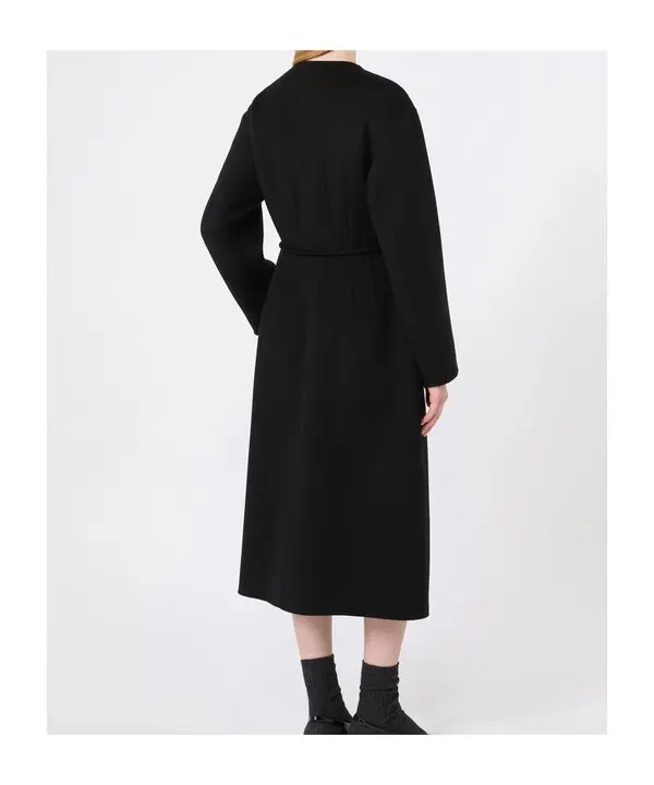 Max Mara Wool, Cashmere And Silk Redingote Coat