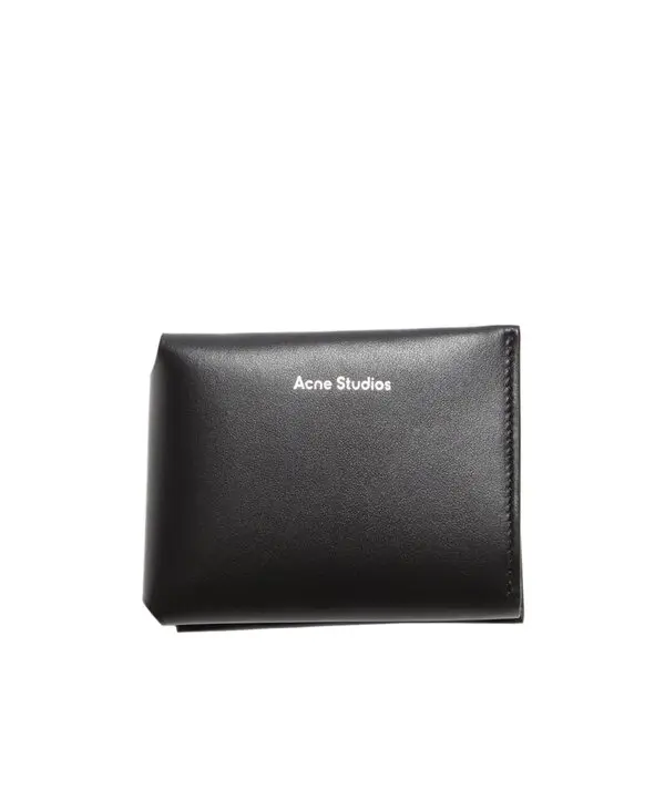 Acne Studios Folded Card Holder - Black
