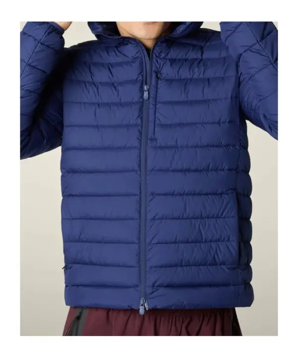 SAVE THE DUCK Logo Hooded Puffer Jacket