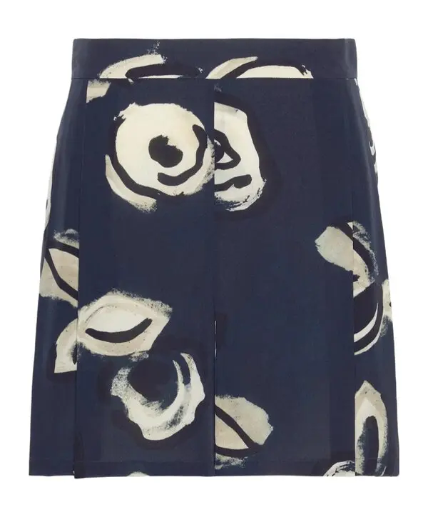 Max Mara Printed Pleated Shorts - No