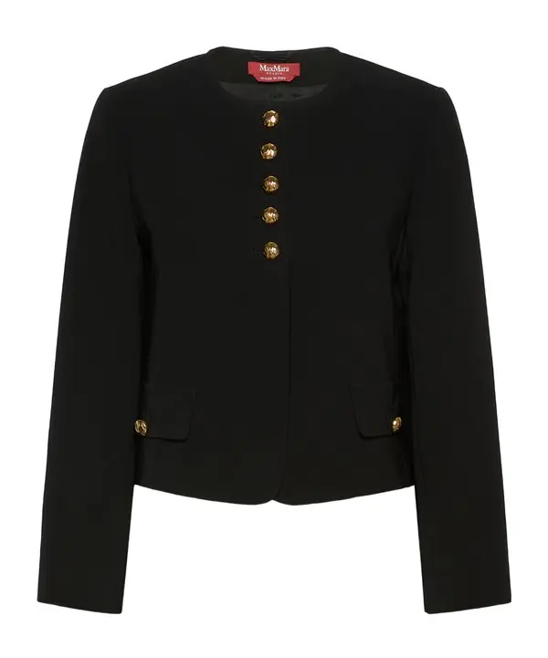 Max Mara Long-sleeved Casual Jacket
