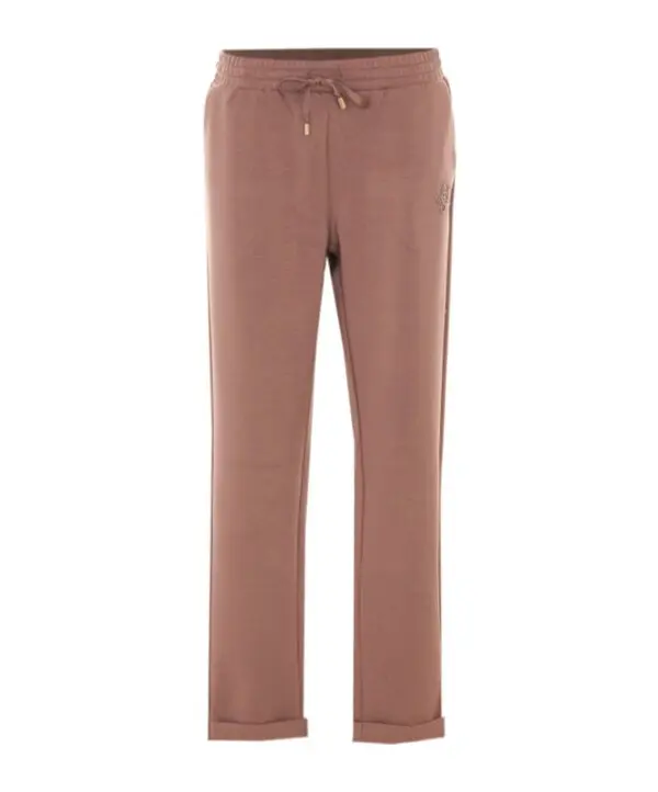 Liu Jo Embellished Drawstring Joggers - Brown