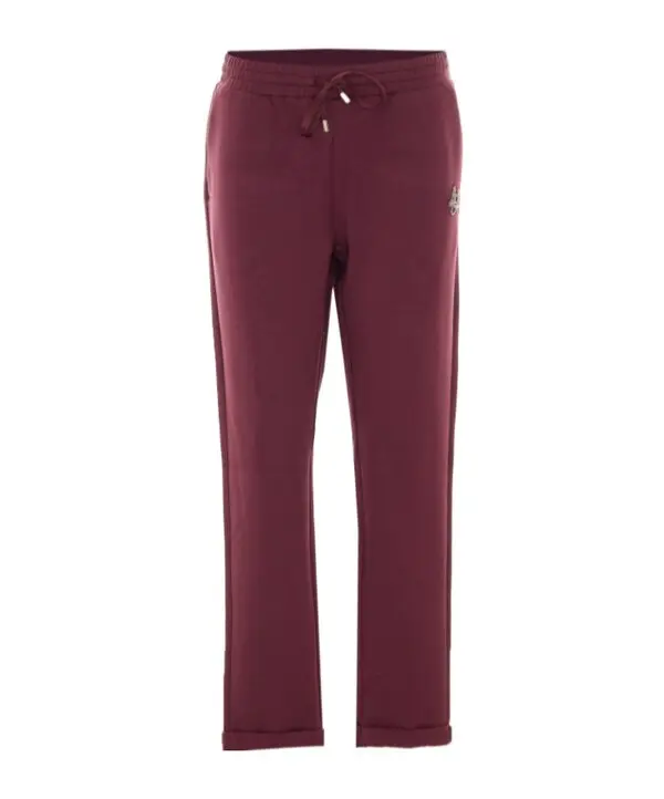 Liu Jo Embellished Drawstring Joggers - Red