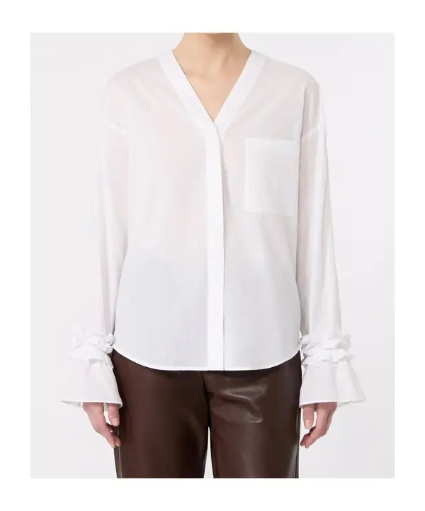 Max Mara Cotton Muslin Shirt