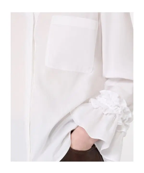 Max Mara Cotton Muslin Shirt