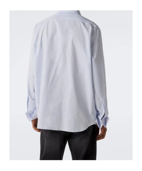 Acne Studios Layered Cotton Poplin Shirt