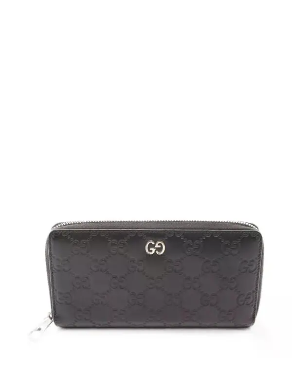 Gucci 2000s Guccissima Zip-around Wallet
